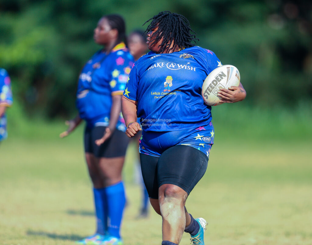 Woman; Rugby League GIWA XIII Vs SAFI XIII - Images Image