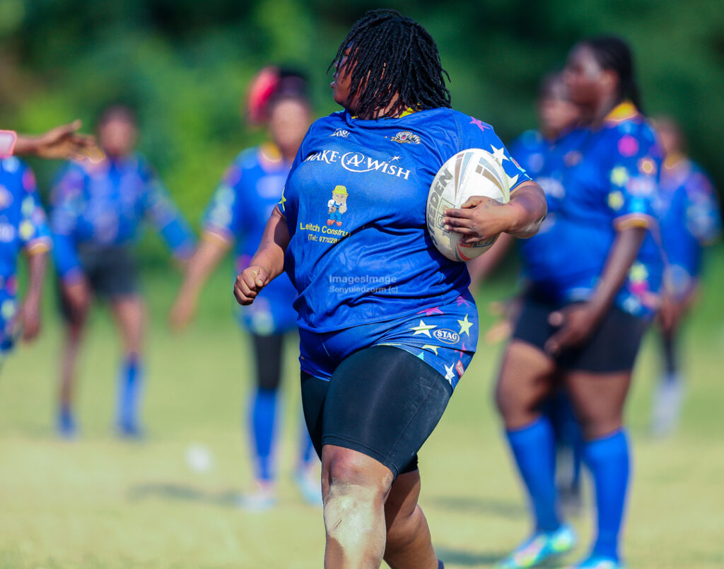 Woman; Rugby League GIWA XIII Vs SAFI XIII - Images Image
